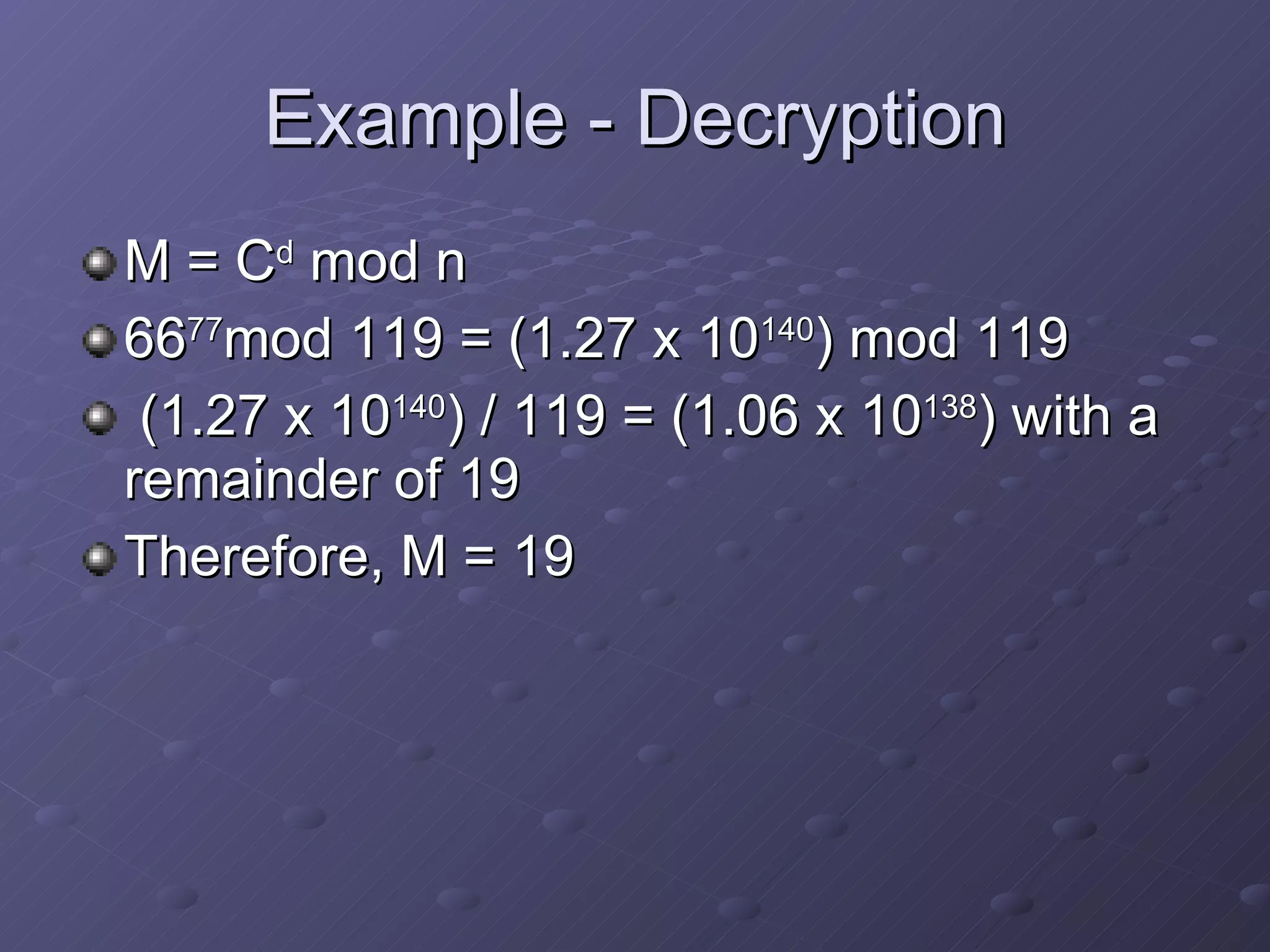 Network Security and Cryptography | PPT
