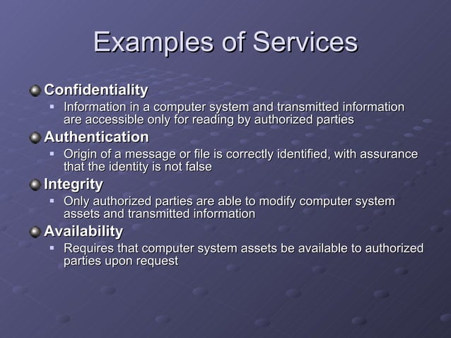 Network Security and Cryptography | PPT | Information and Network ...