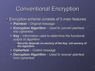 Network Security and Cryptography | PPT