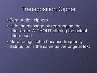 Network Security and Cryptography | PPT