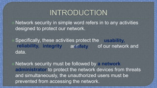 Network security | PPTX