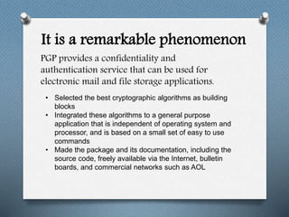 S/MIME & E-mail Security (Network Security) | PPTX