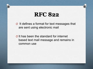 S/MIME & E-mail Security (Network Security) | PPTX