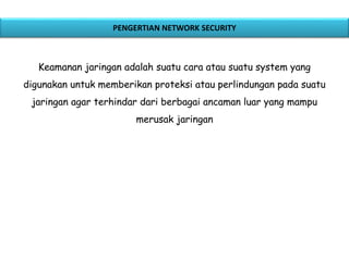 Network security | PPTX