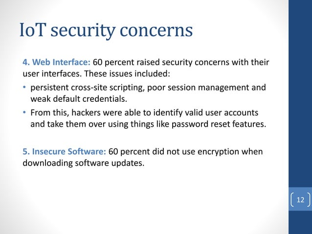 Security in IoT | PPTX | Internet | Computing