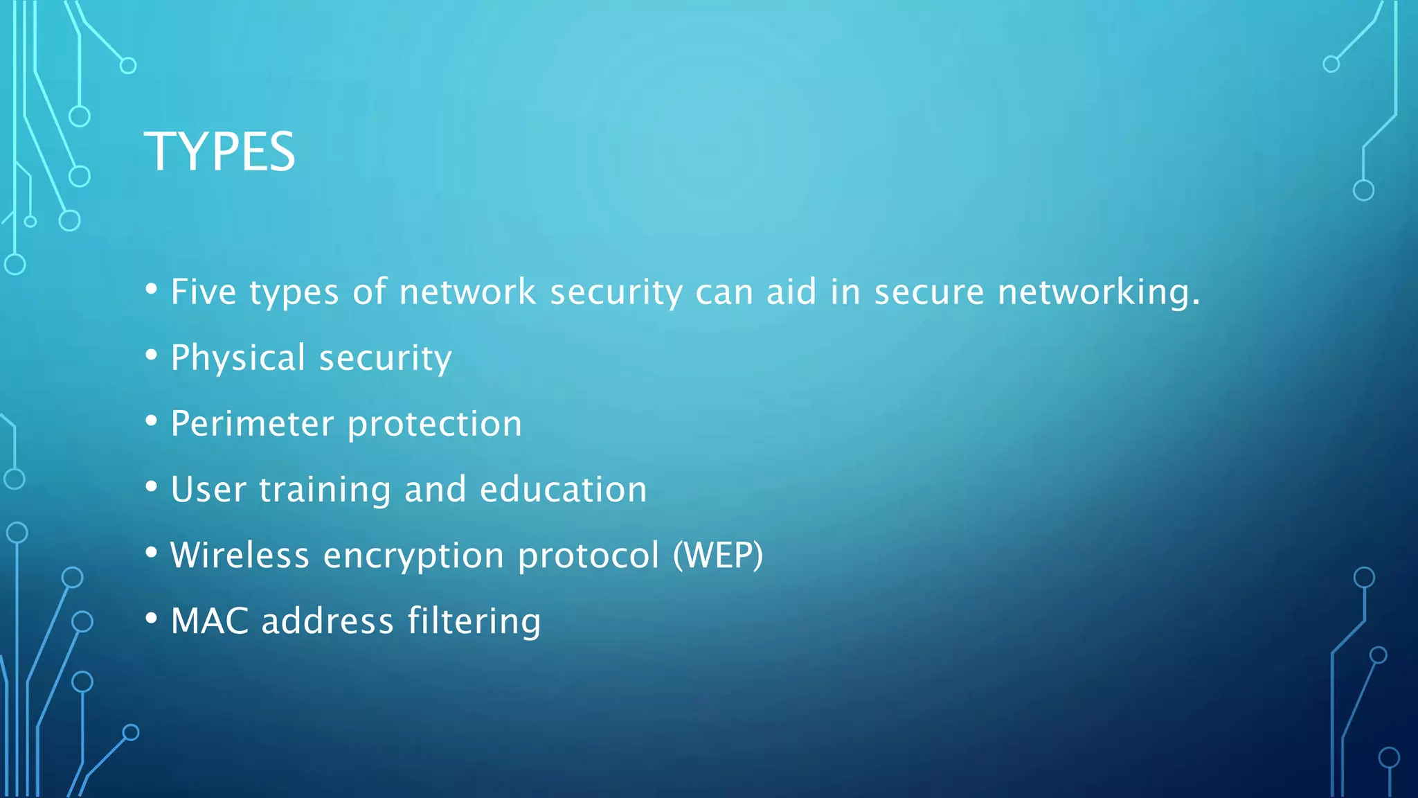 Network security | PPTX | Computer Networking | Computing