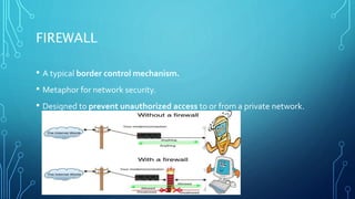 Network security | PPTX | Computer Networking | Computing