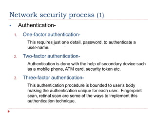 Network security | PPTX | Internet | Computing