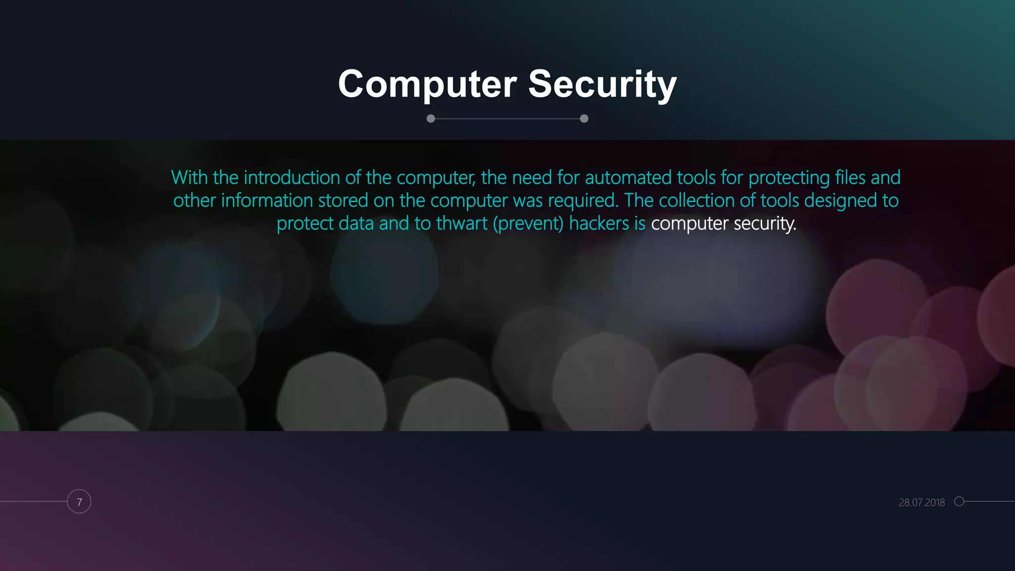 Network security | PPTX | Information and Network Security | Computing