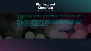 Network security | PPTX | Information and Network Security | Computing