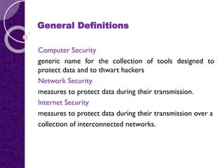 Introduction to Network security | PDF