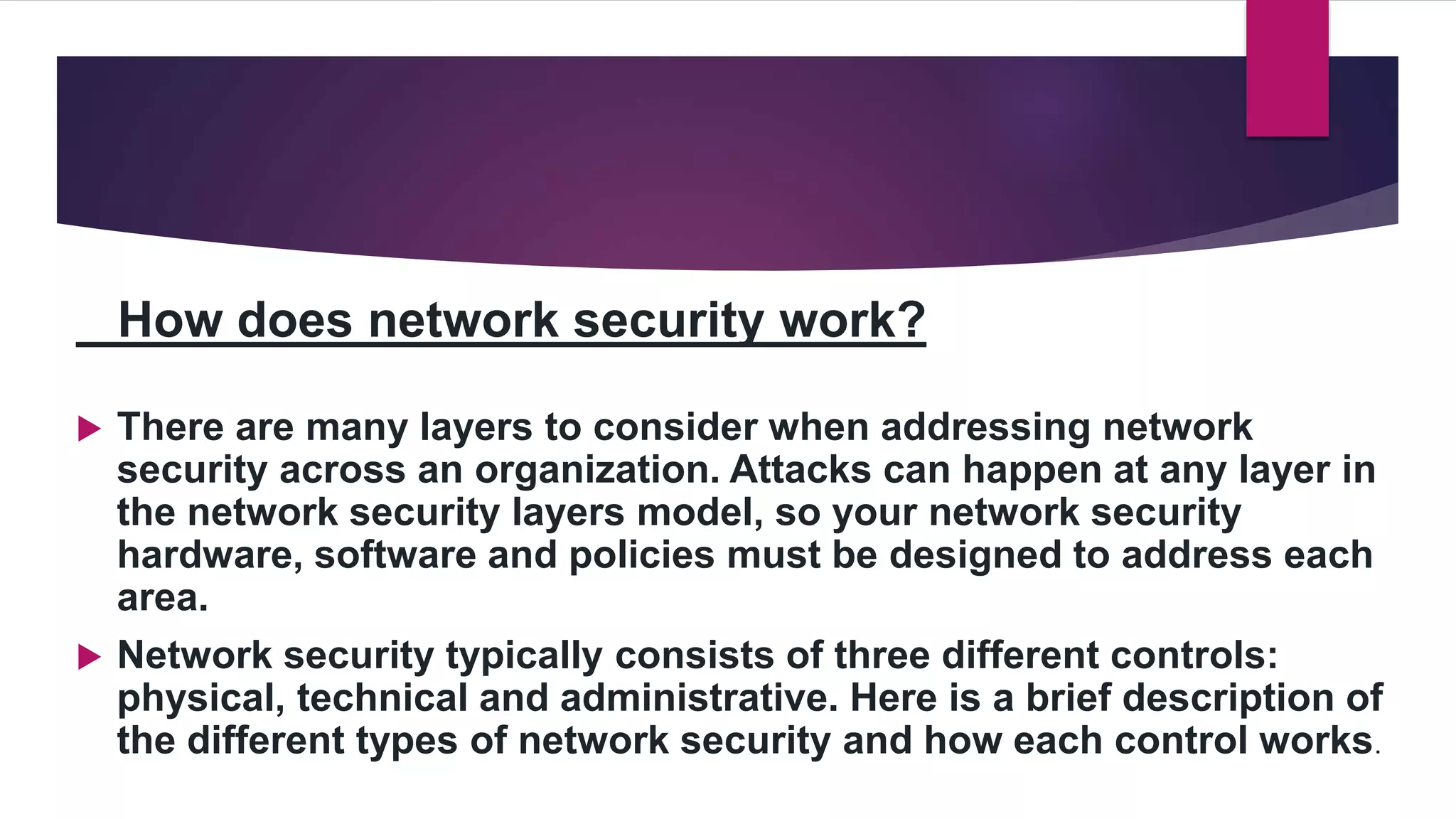 Network security | PPTX