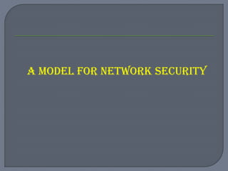 Network security - OSI Security Architecture | PDF
