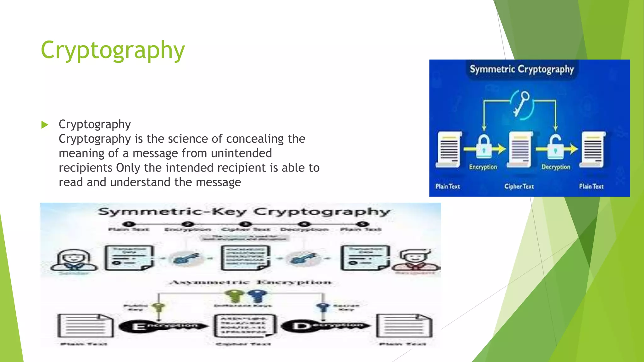 Network security.pptx | Information and Network Security | Computing