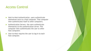 Network security.pptx | Information and Network Security | Computing