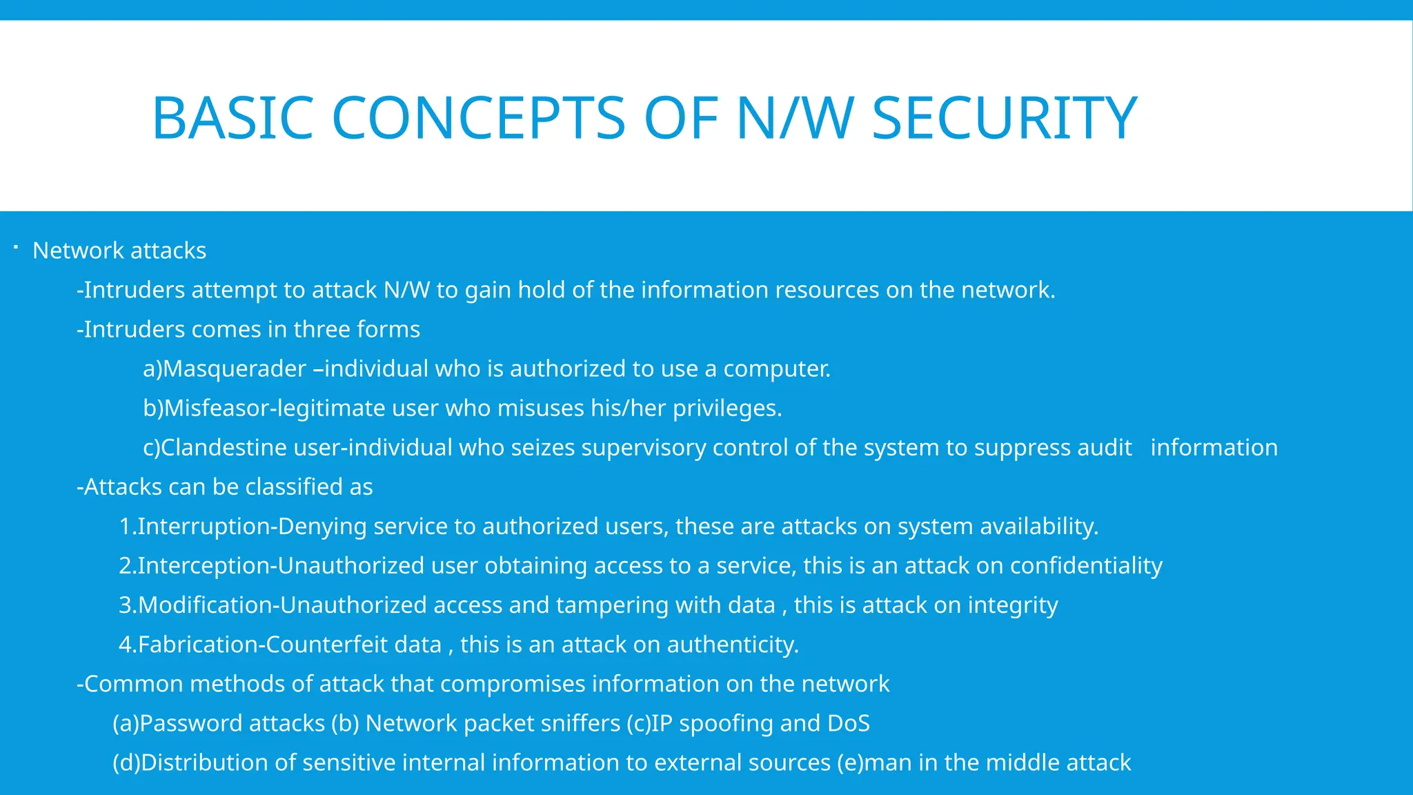 Network SECURITY, mechanism,methods of security | PPTX