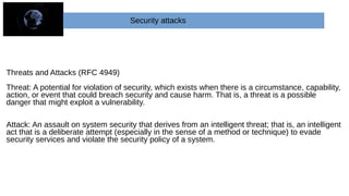 Network security chapter 1 | PDF