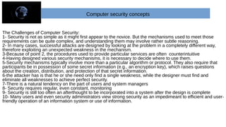 Network security chapter 1 | PDF