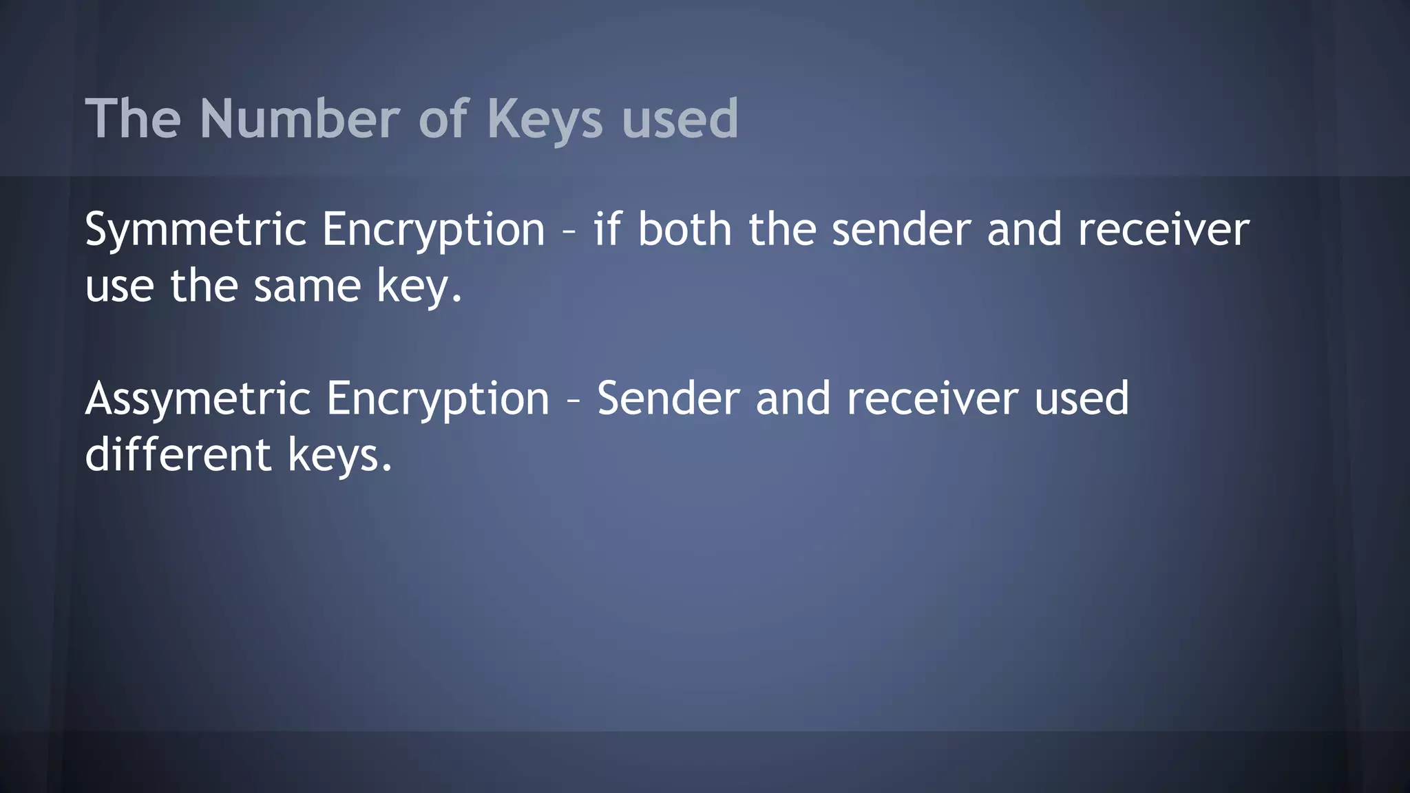 Network security Encryption | PPTX | Information and Network Security | Computing