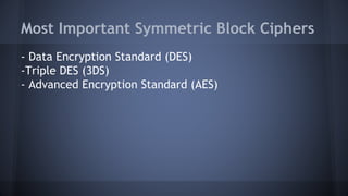 Network security Encryption | PPTX | Information and Network Security ...