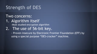 Network security Encryption | PPTX | Information and Network Security ...