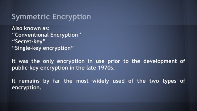 Network security Encryption | PPTX | Information and Network Security | Computing