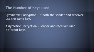 Network security Encryption | PPTX | Information and Network Security ...