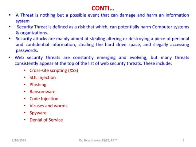 Network Security-Module_1.pdf | Technology & Computing