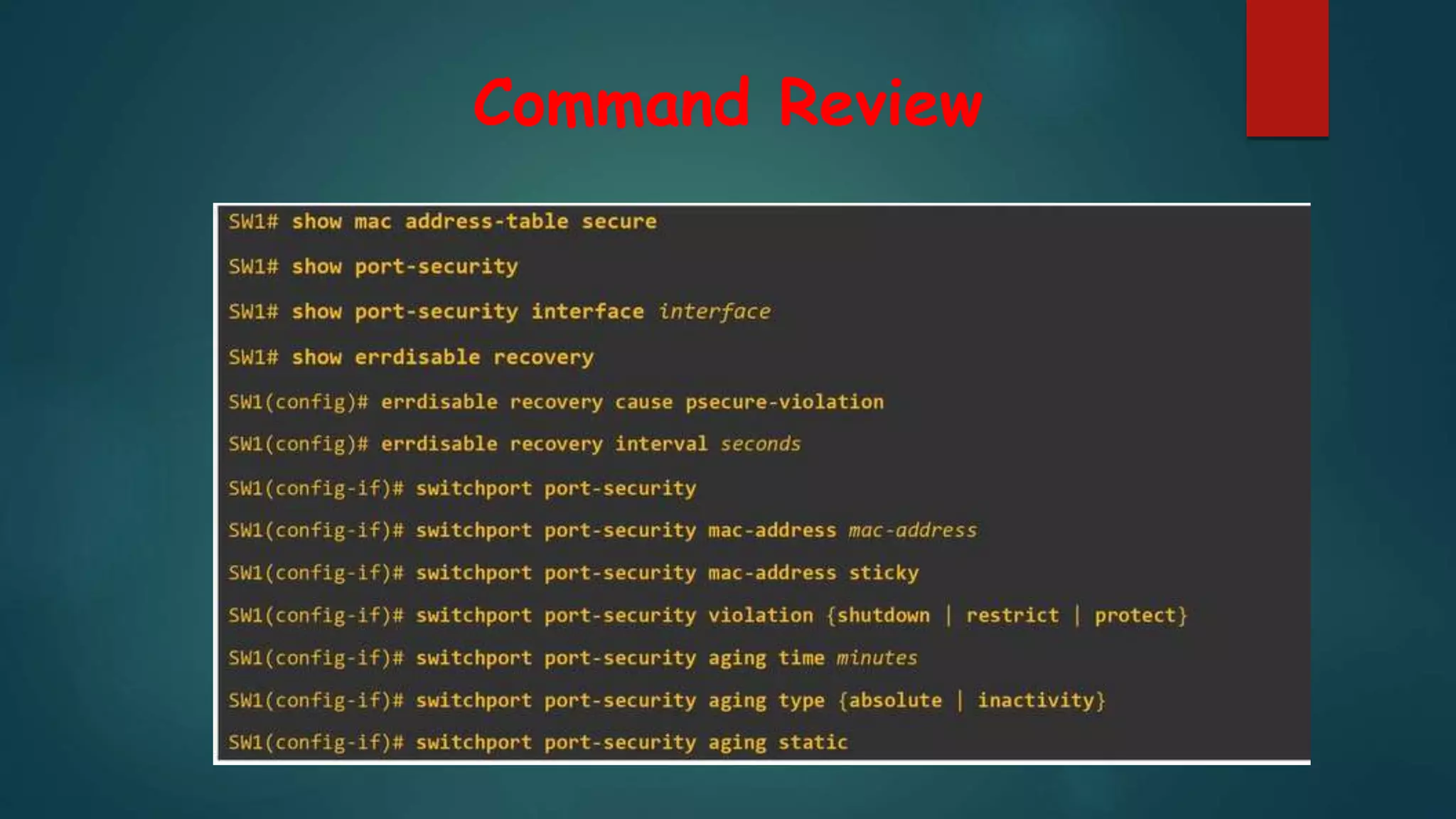 Network Security Port Securitypptx Operating Systems Computer