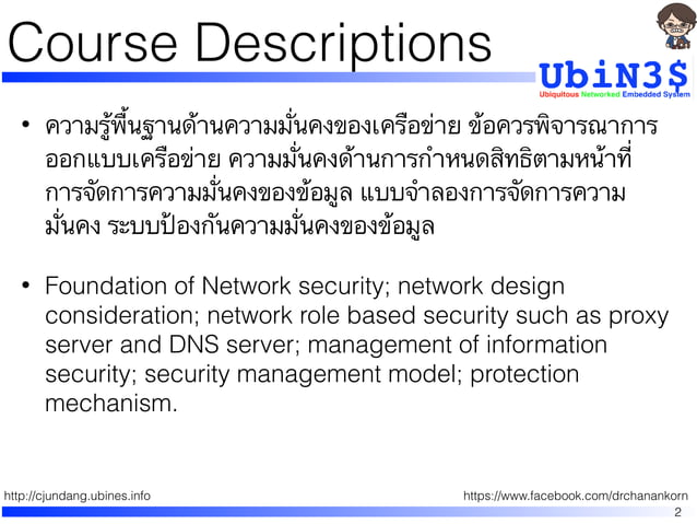 Network Security Module 1 : Overview of Computer Network | PPT