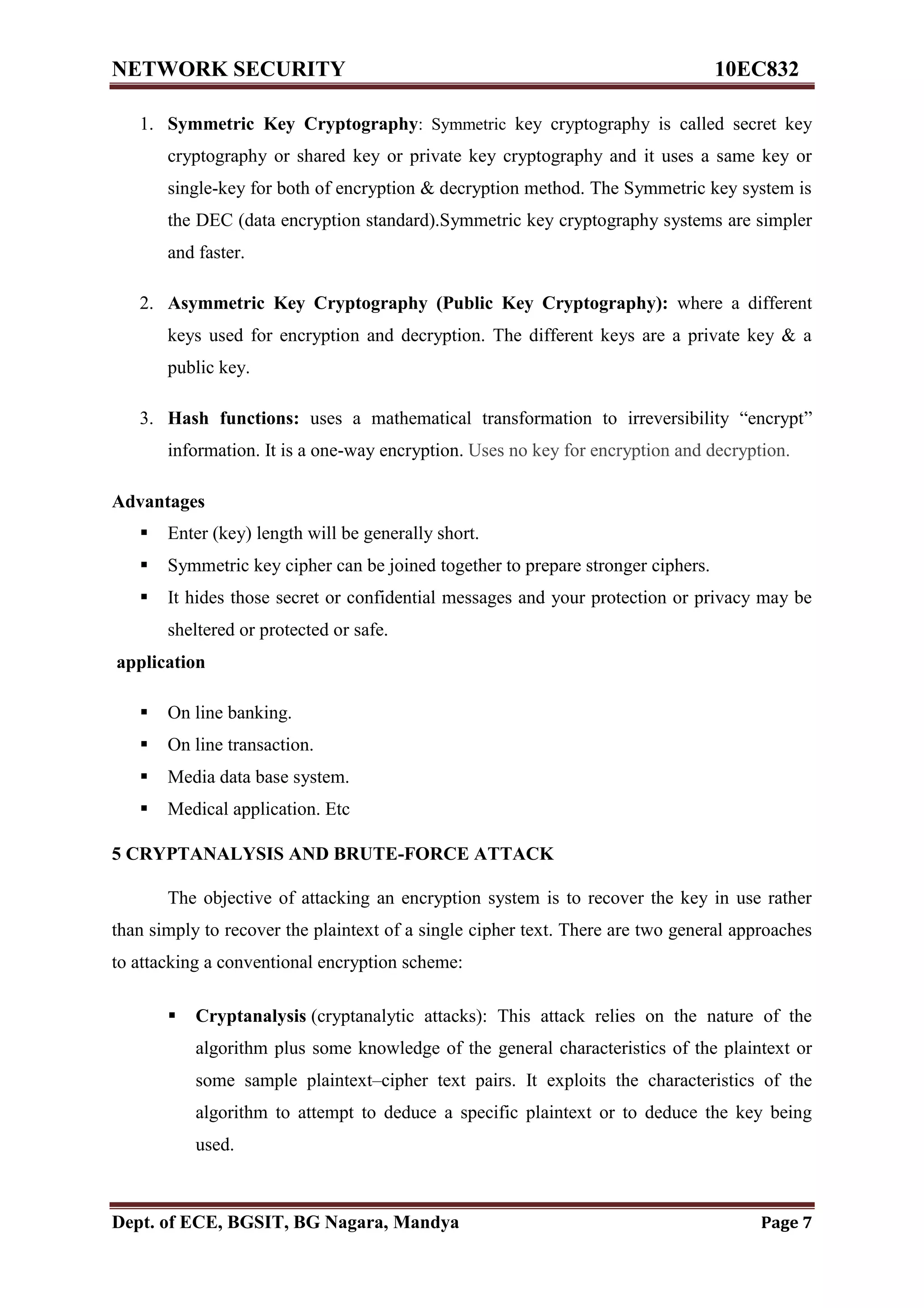Network security 10EC832 vtu notes | PDF | Information and Network ...