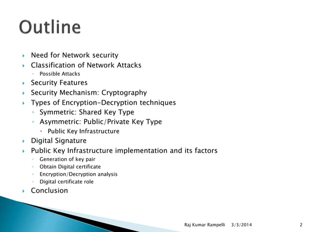 Network security and cryptography | PPT