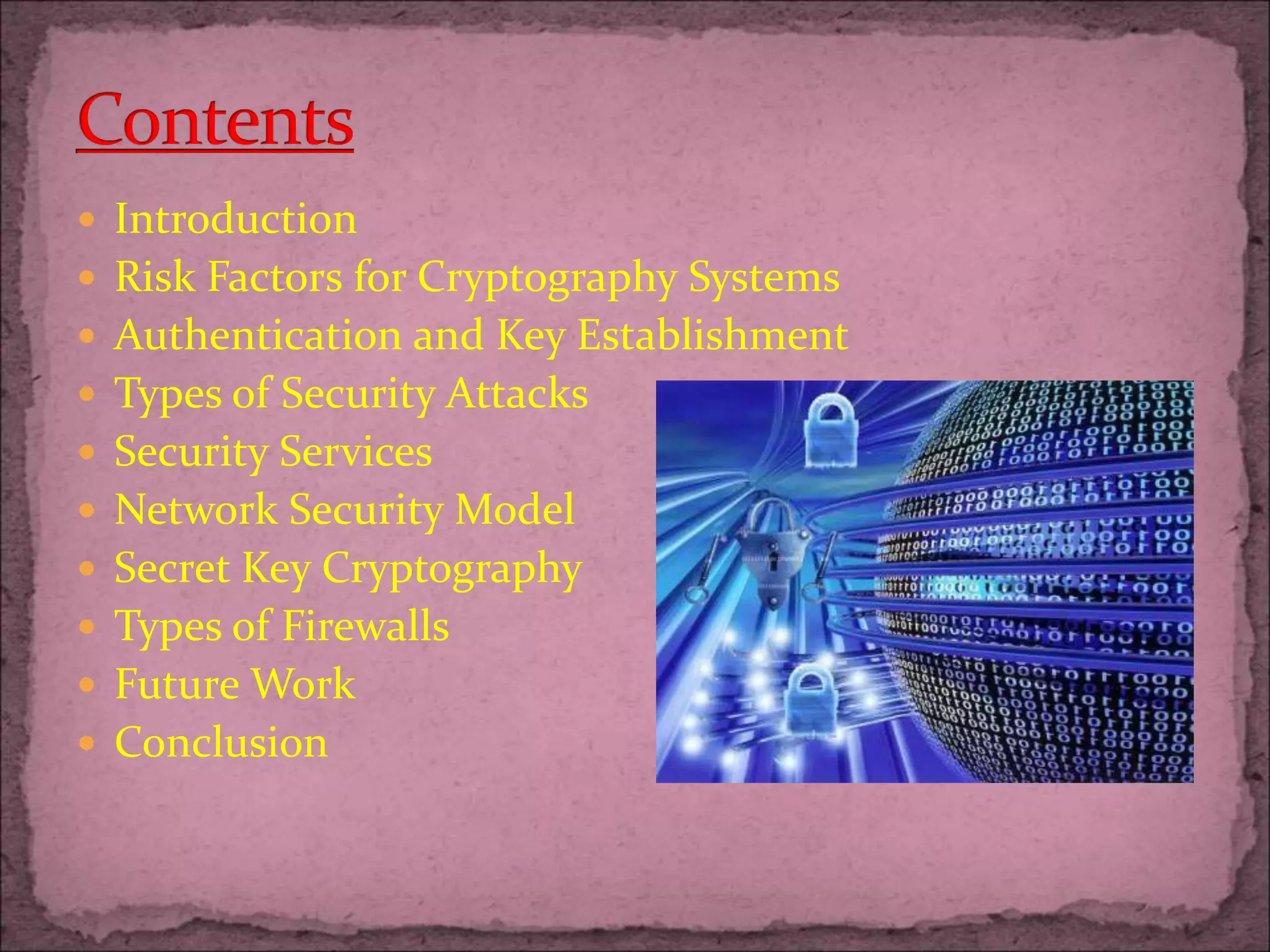 Network Security and Cryptography | PPT