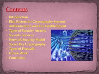 Network Security and Cryptography | PPT