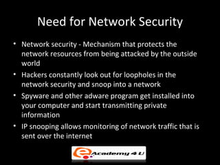 Network security and protocols | PPT