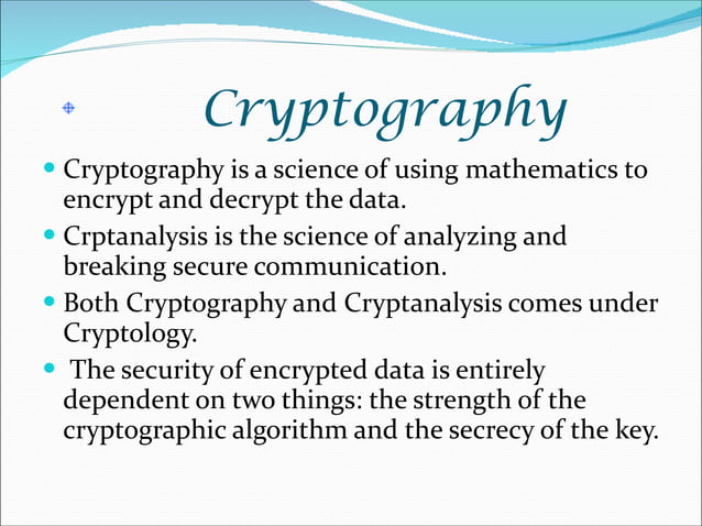 Networksecurity&cryptography | PPT
