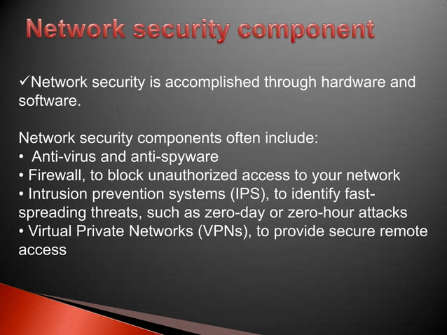 Network security & cryptography | PPT