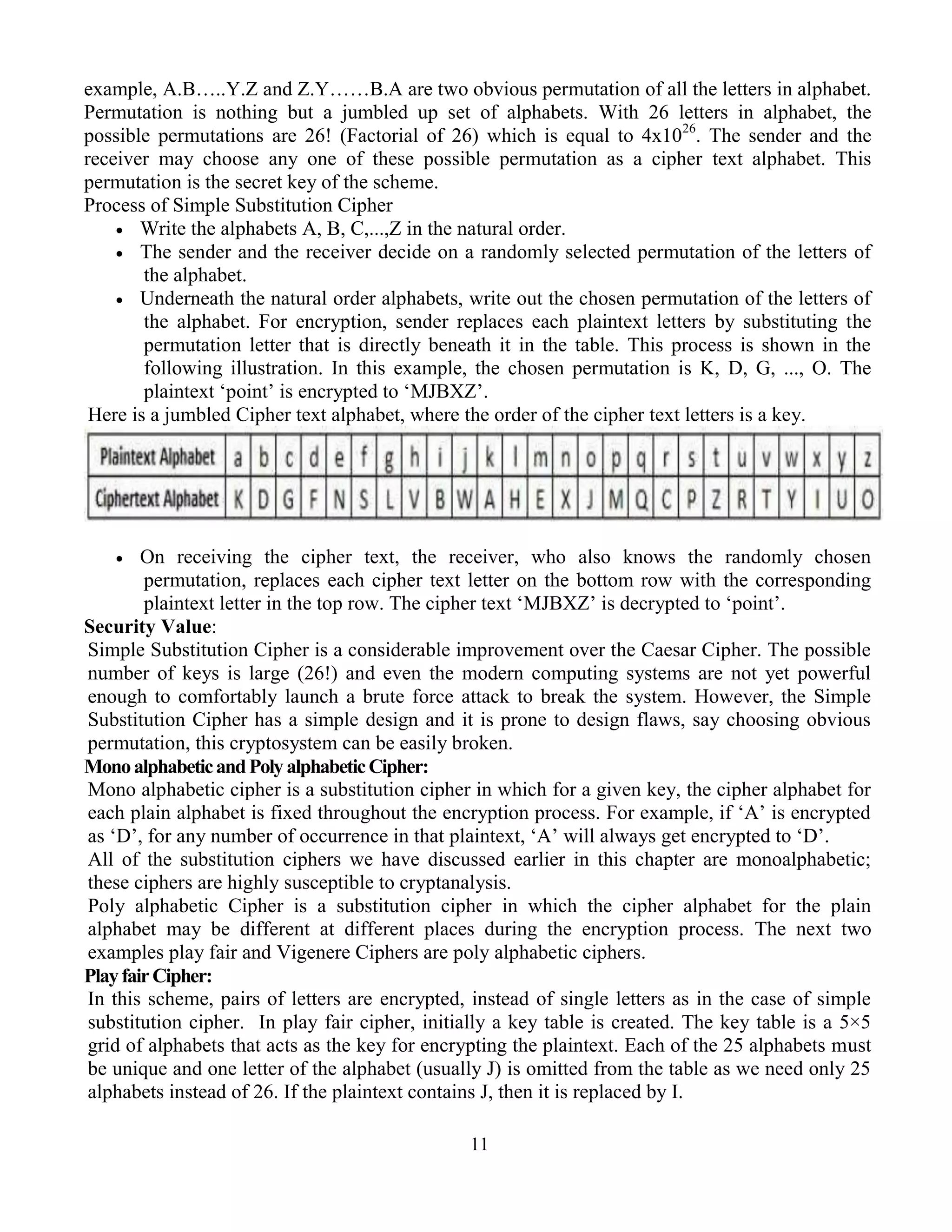 Network Security And Cryptography Full Notes Pdf Information And