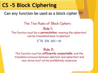 Network security cs5 | PPT