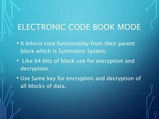 Data Encryption Standard (DES) | PPTX