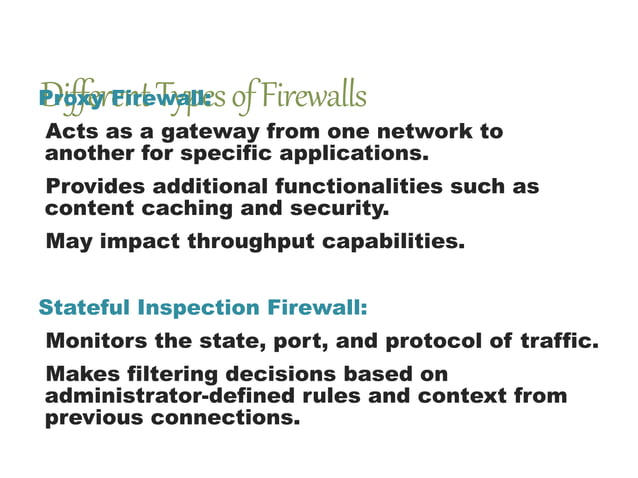 Network Security Firewall(Basics of Firewall) | PPT