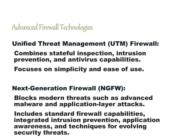 Network Security Firewall(Basics of Firewall) | PPT