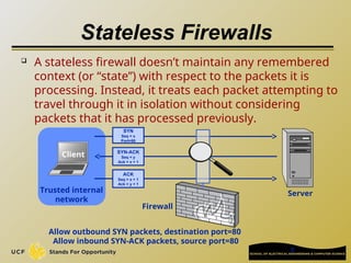 Network Security Firewalls (description).ppt