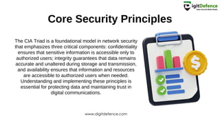 Network Security Fundamentals presentation | PDF