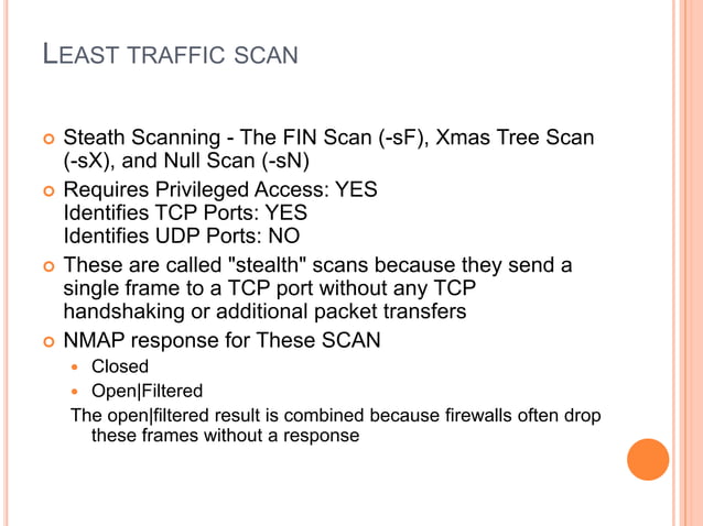 Network Security Nmap N Nessus | PPTX