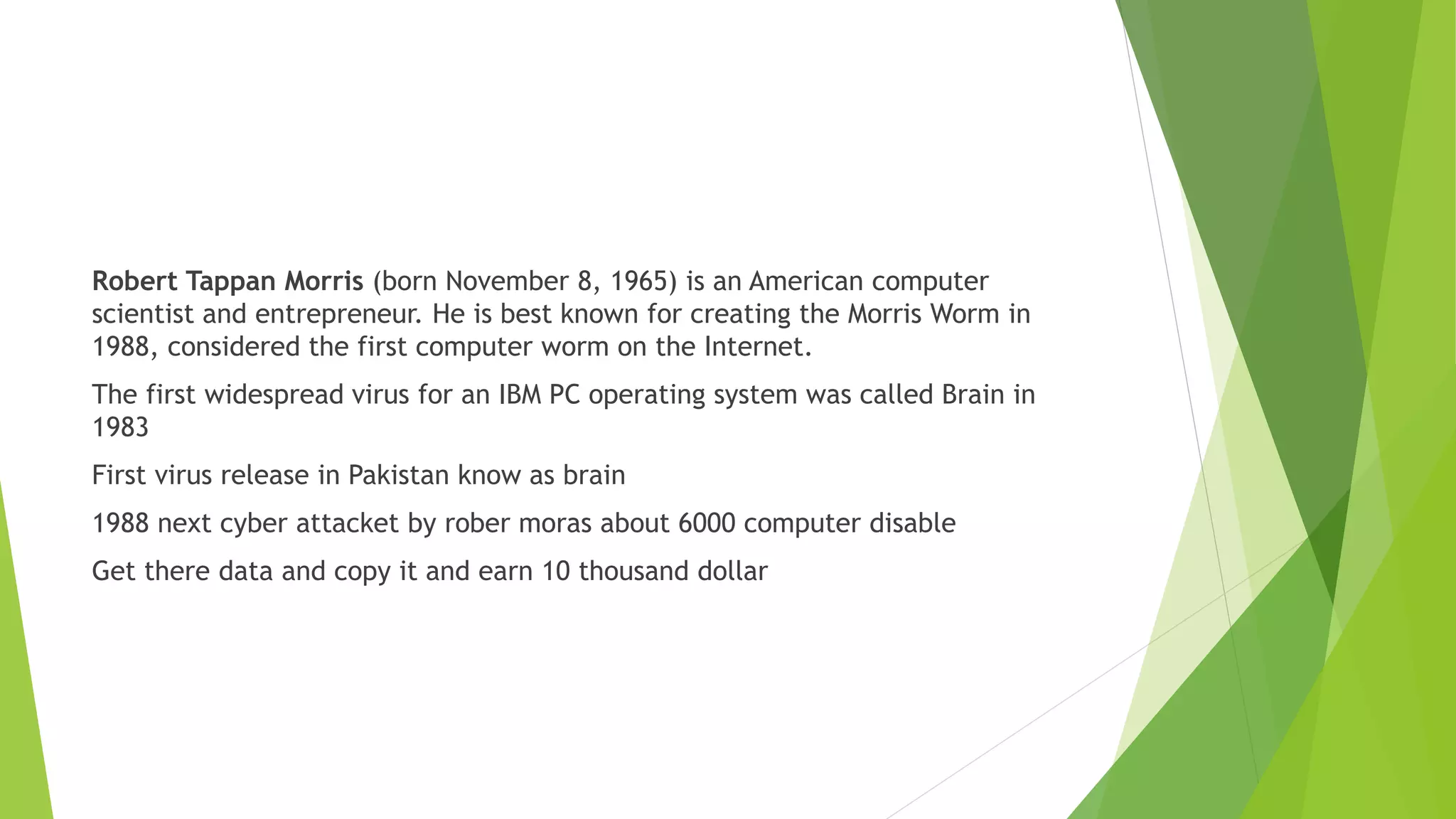 Network security history | PPTX