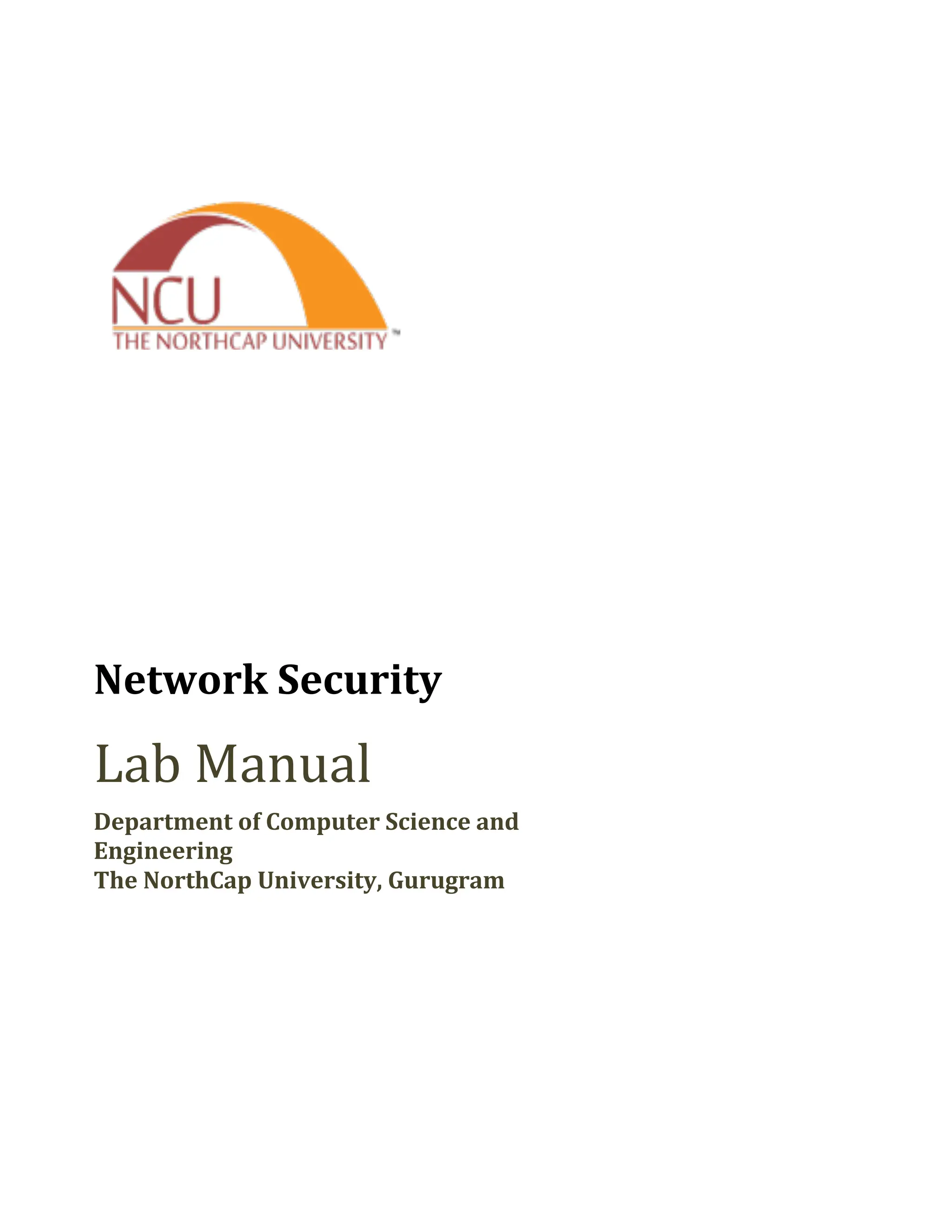 Network Security LabNetwork Security Lab | PDF