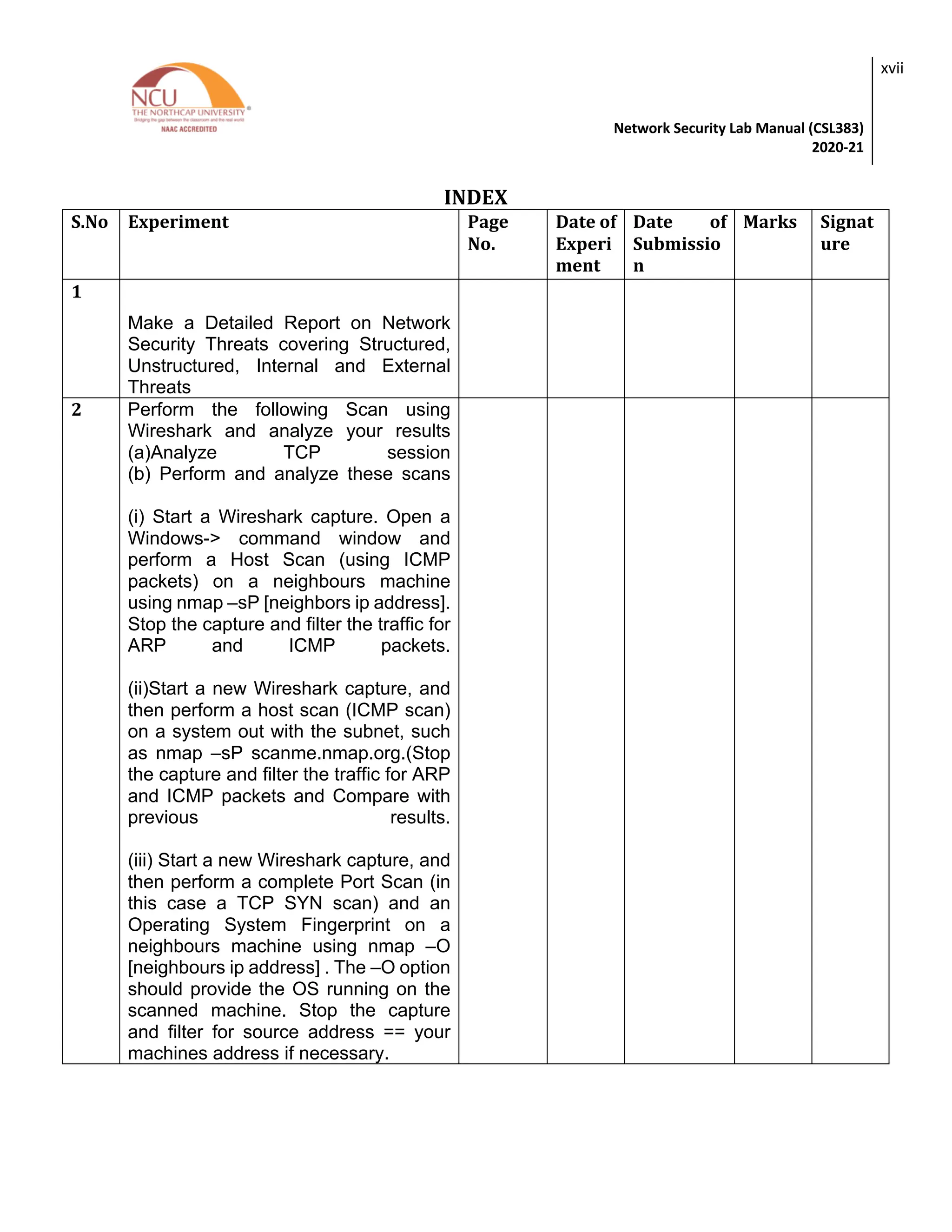 Network Security Labnetwork Security Lab Pdf