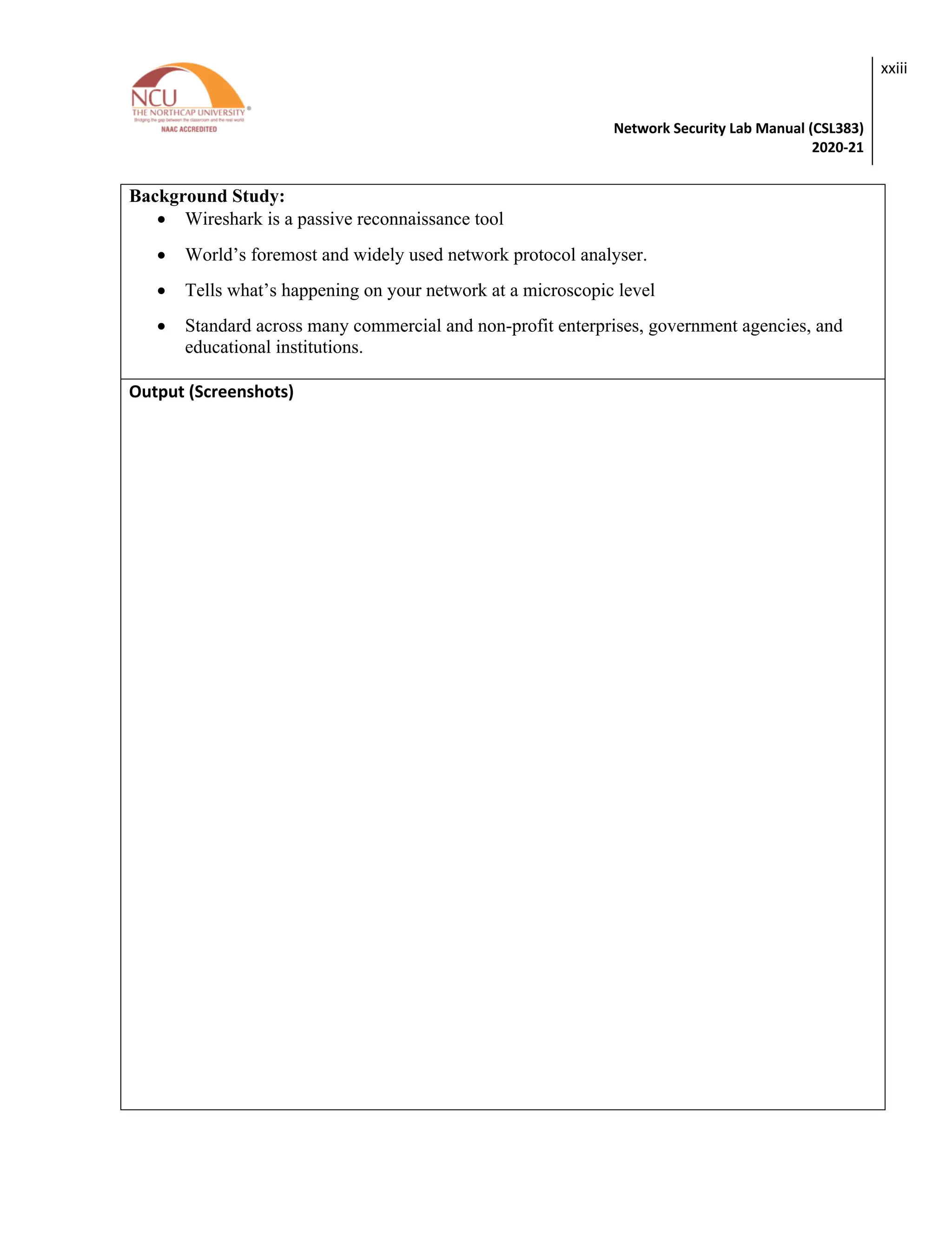 Network Security LabNetwork Security Lab | PDF