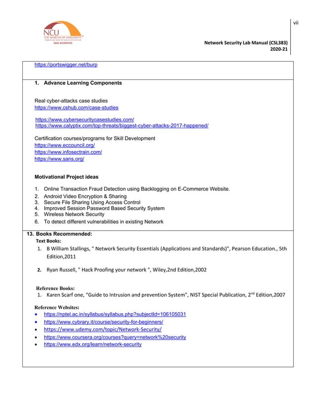 Network Security LabNetwork Security Lab | PDF Network Security LabNetwork Security Lab | PDF